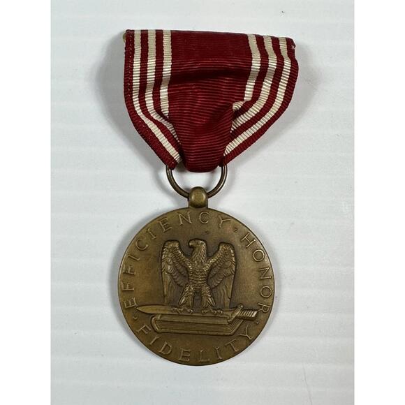 Other | Vintage 1944 Ww2 Army Good Conduct Medal Efficiency Honor ...